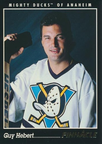 1993-94 Pinnacle #167 GUY HEBERT - Anaheim Mighty Ducks | eBay