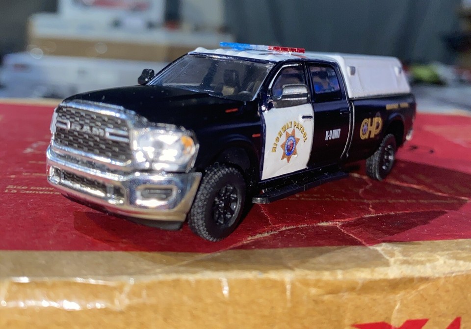 Kitbash RAM 2500 Police Pursuit California Highway Patrol CHP K9 DOT ...