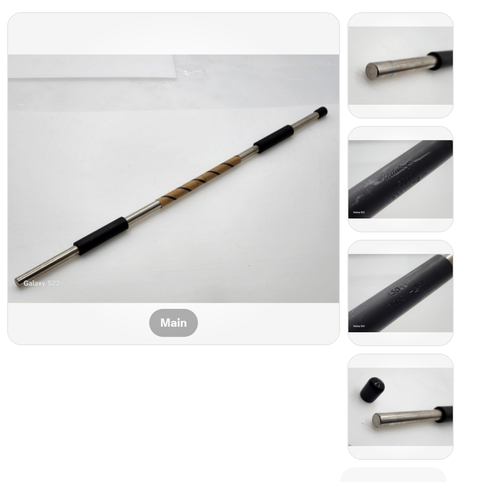 MITUTOYO 450mm 20℃ -2μm Micrometer Standard End Measuring Bar Rod 32418 ...