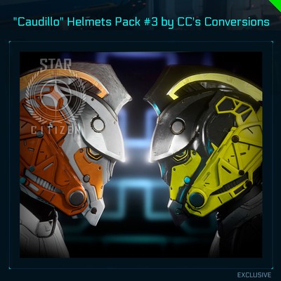 "Caudillo" Helmets Pack #3 by CC's Conversions - STAR CITIZEN | eBay