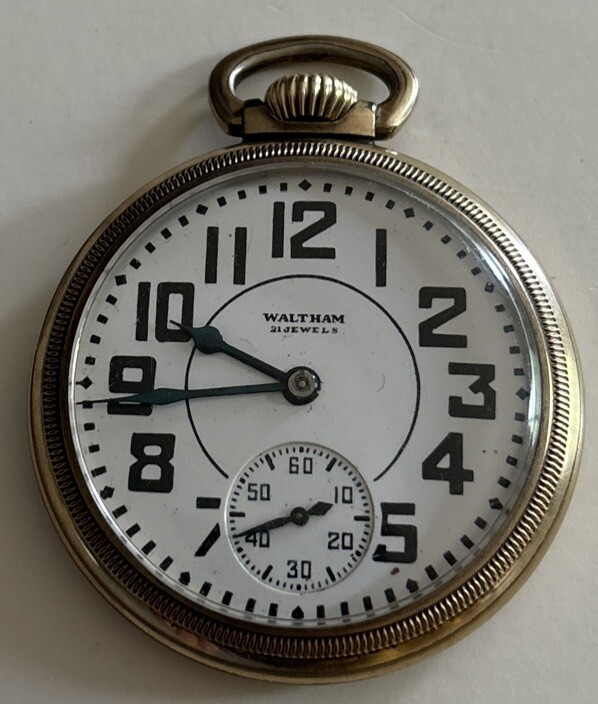 Vintage Waltham Premier 16s 21Jewels Working Pocket Watch 10k Rolled ...