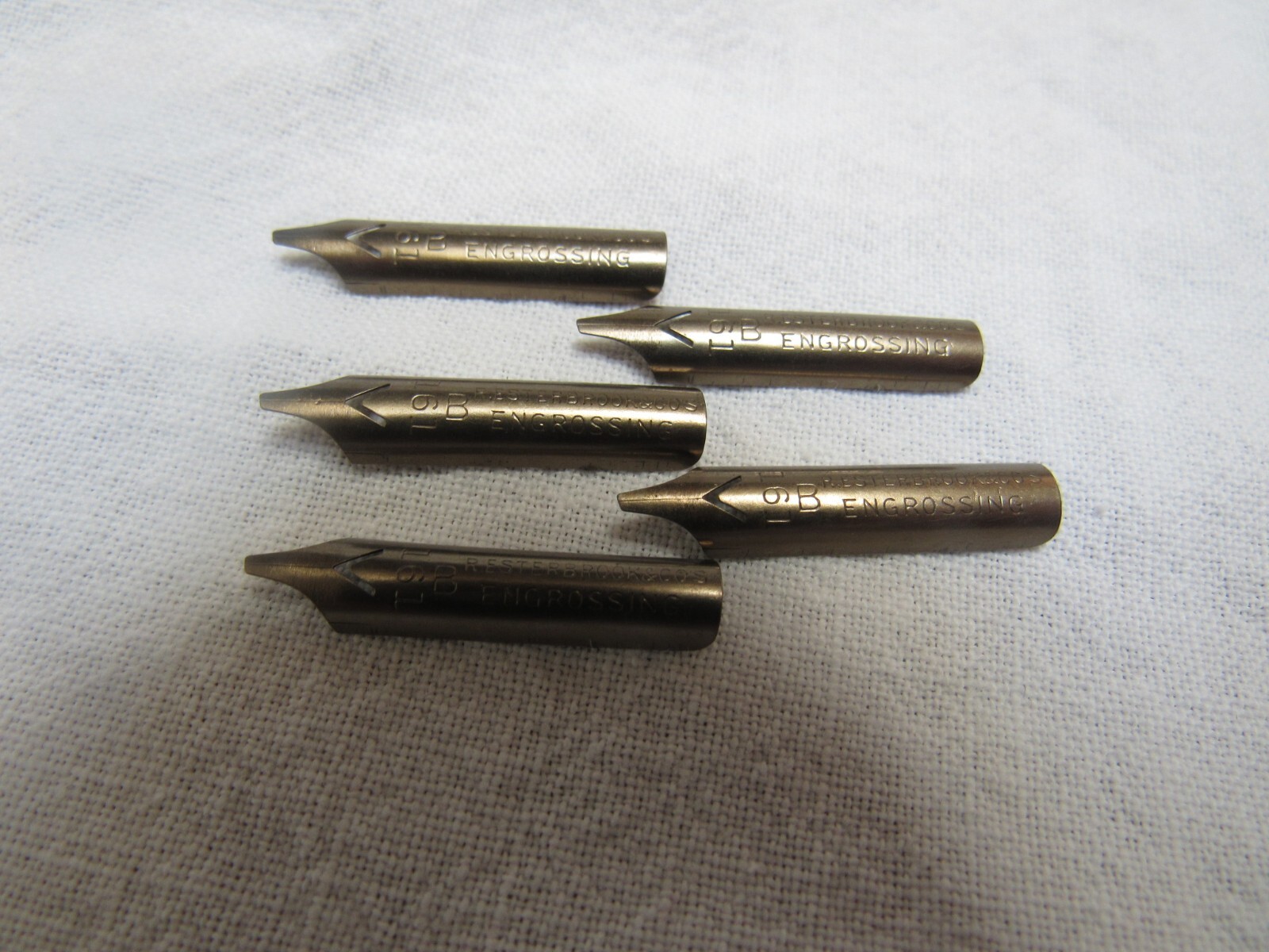 Vintage Esterbrook Pen Nibs No. 161 B (Broad)) Lot 5 New Old Stock | eBay