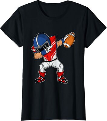 Dabbing Football Player - American Football Season Ladies' Crewneck T ...