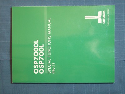 Metal Cutting - Osp7000l Osp700l