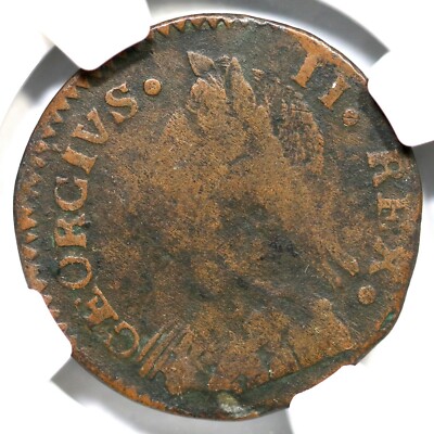 1747 V 1-47A R-5 NGC VG 10 Machin's Mills Colonial Copper Coin | eBay