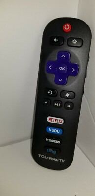 Original Official RC280 TCL Remote control NETFLIX VUDU CBS NEWS SLING ...