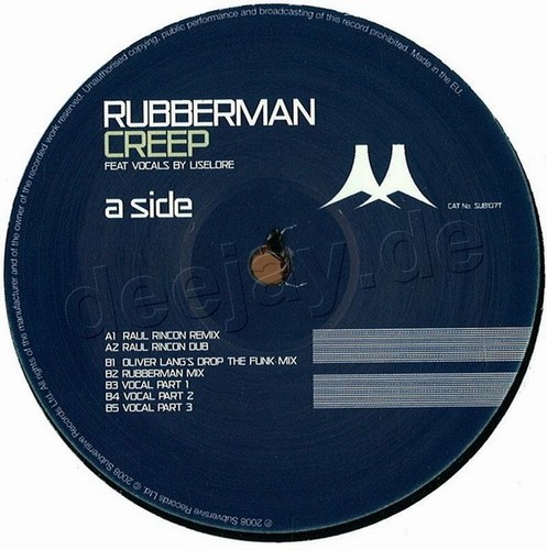 12" RUBBERMAN Creep SUB107T Subversive UK | eBay