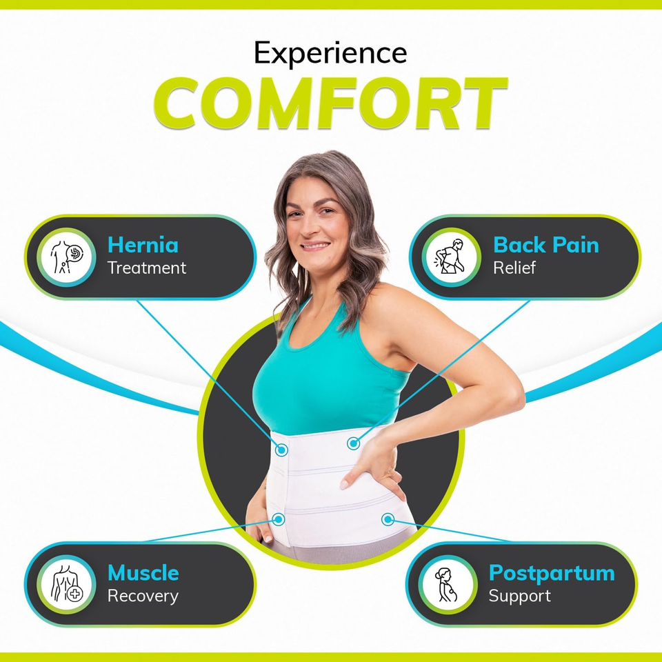 plus Size Abdominal Binder for Post Surgery Recovery - Bariatric ...