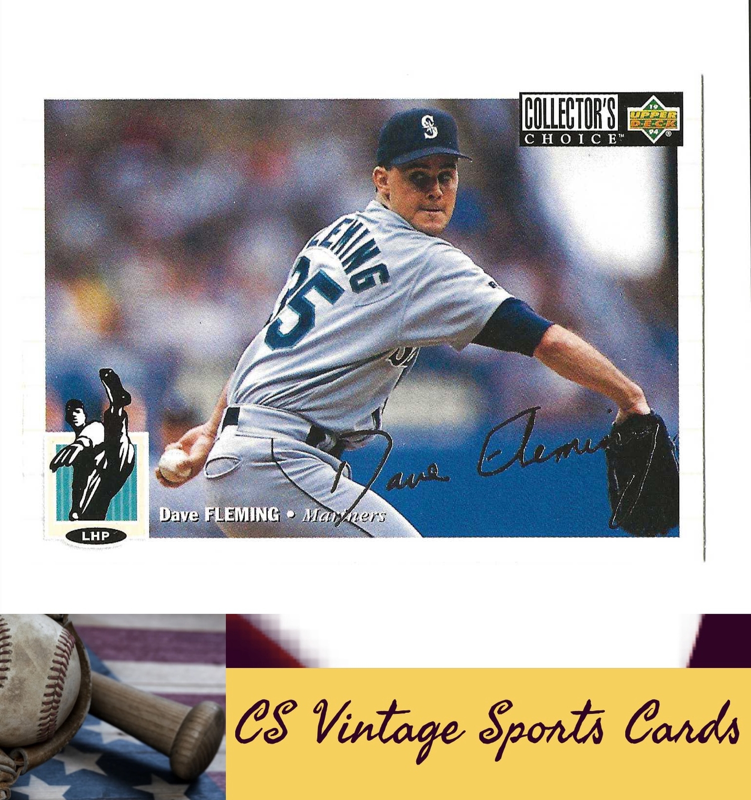 1994 Collector's Choice #101 Dave Fleming Silver Signature | eBay