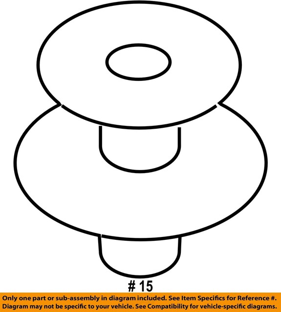 Mazda TK2150355 Genuine OEM Upper Molding Rivet for sale online | eBay