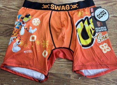 Swag Cheetos Men XL 38-40 Boxers Cheetos Snowflakes Stocking Stuffer ...