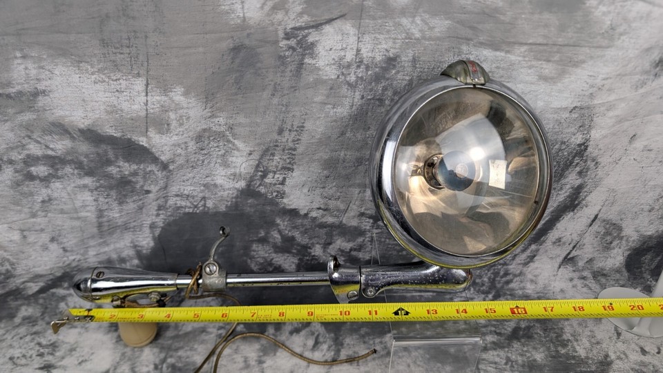 Vintage Spotlight Willys Jeep Military lamp headlight Unity Mfg Co S-5 ...