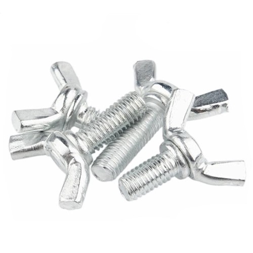 Wing Nut Bolt Butterfly Screw Wingbolt Zinc Plated Steel M4 M5 M6 M8 ...