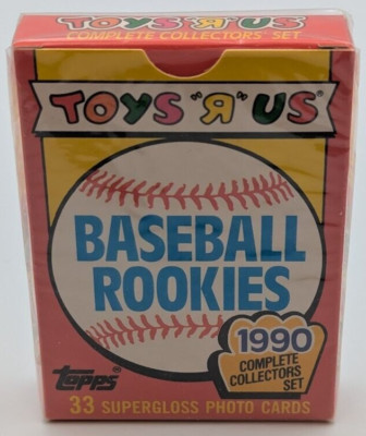 1990 Topps Toys R Us Baseball Rookies Factory Sealed Complete ...