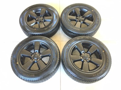 20" 20 inch OEM Factory Dodge Ram Wheels Rims Tires Goodyear Wrangler ...
