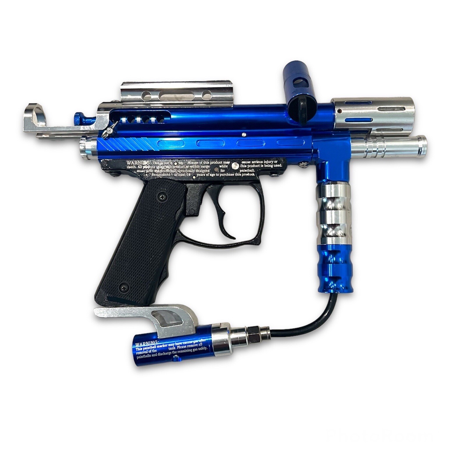 Spyder Xtra Paintball Marker Gun Blue Untested | eBay