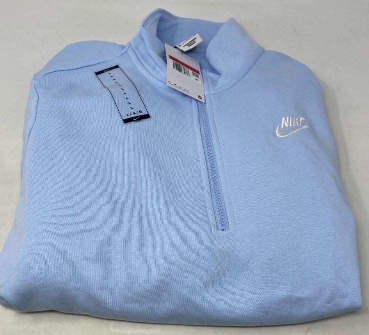 Women's Nike Sportswear Club Fleece Quarter-Zip Sweats ... Color: Dusty ...