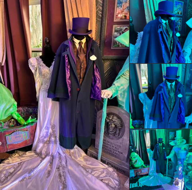 Disneyland Paris Phantom Manor Park Uniform Cast Member Prop Disney ...