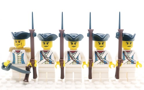 Austrian Musketeer Infantry Soldiers Napoleonic made with real LEGO ...