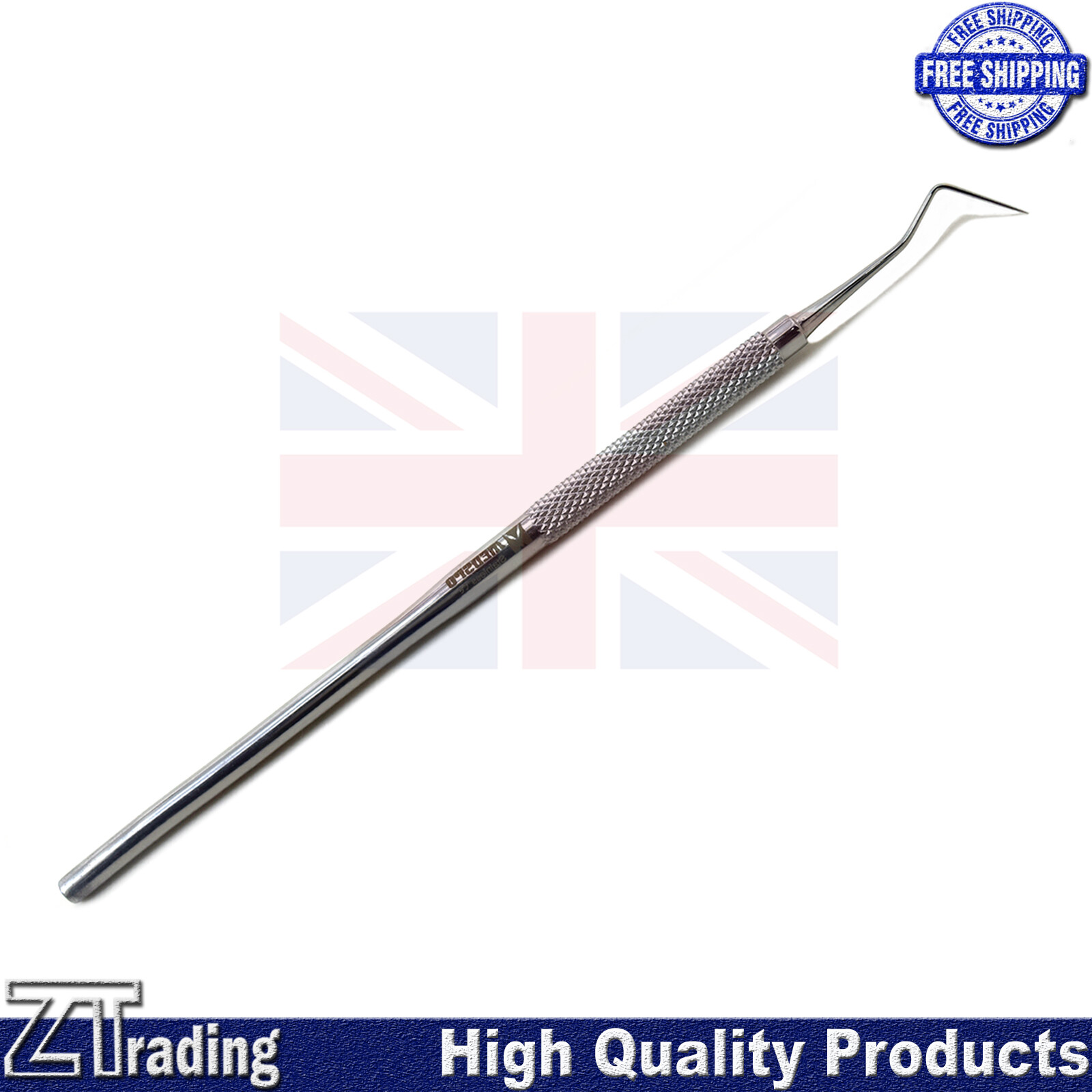 Set Of 5 Dental Explorer Probe 9 Dentist Pick Instrument Periodontal ...