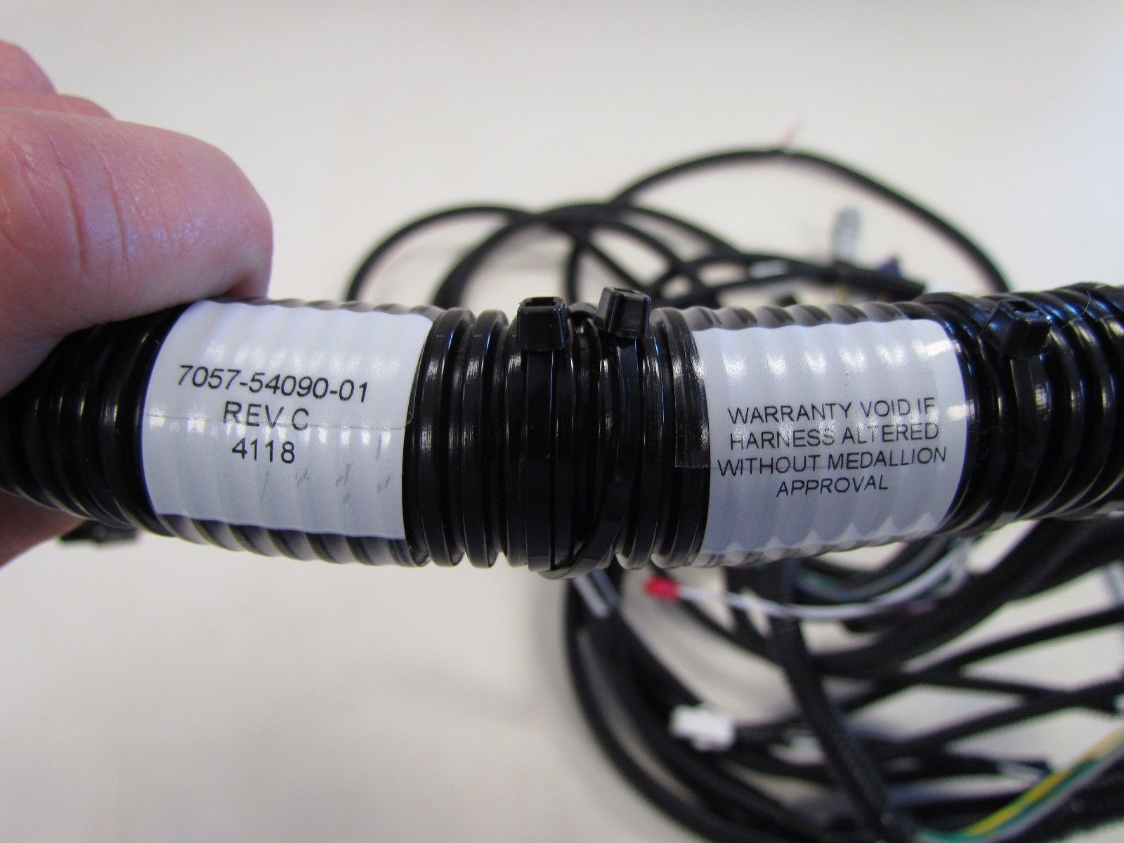 MASTERCRAFT MEDALLION INSTRUMENT WIRE HARNESS 3737059 / 7057-54090-01 ...
