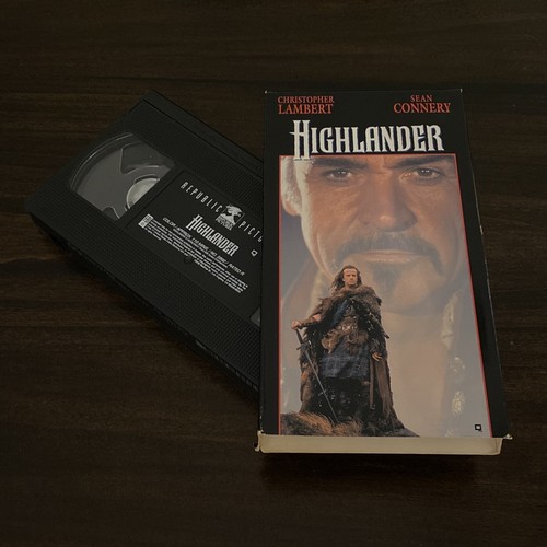 Highlander VHS 1993 Christopher Lambert Sean Connery | eBay