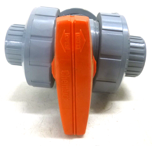 NEW Ball Valve, CPVC, 3-WAY True Union, 2-Piece, Pipe Size 1 1/4 ...