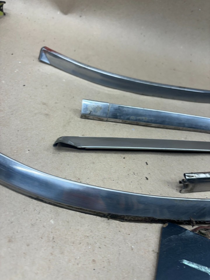1967 73 1979 F100 F150 F250 FRONT WINDSHIELD CHROME STAINLESS TRIM ...