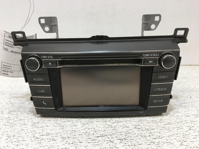 2014-2015 Toyota RAV4 Radio Receiver Display Screen AM FM CD Player OEM ...