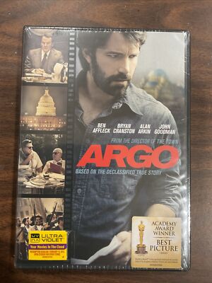 Argo (DVD, 2012) Ben Affleck, John Goodman, Alan Arkin, Bryan Cranston -- NEW 883929241392| eBay