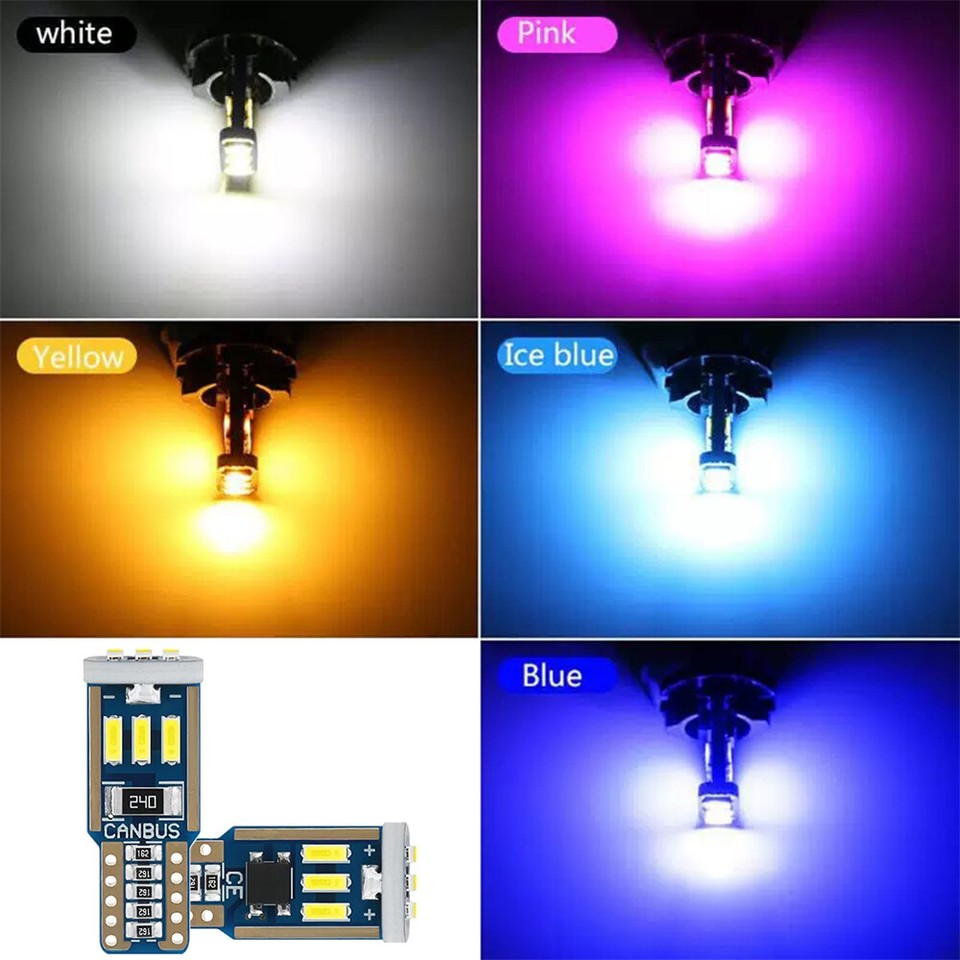 10PCS T10 W 5W CANBUS SMD LED Auto Innenraumbeleuchtung Standlicht ...