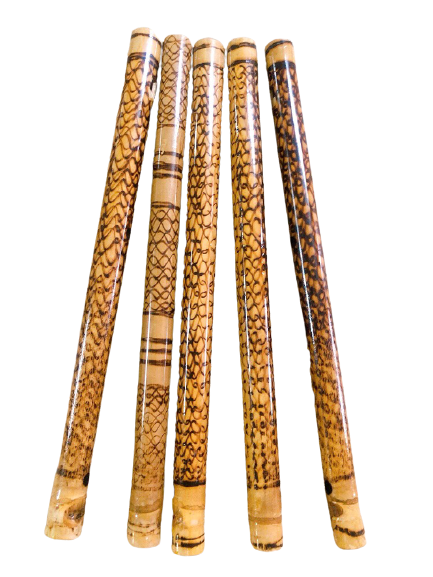 x 2 Pcs. Bamboo flute is an ancient Thai musical instrument sound Good ...