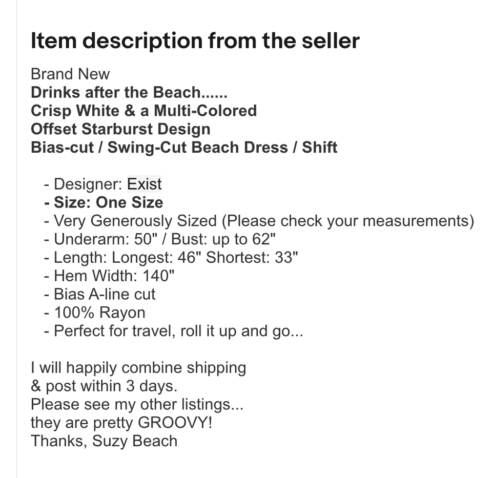 XL/1X/2X New White Pink Blue Starburst Print Dress Beach Cover Rayon ...