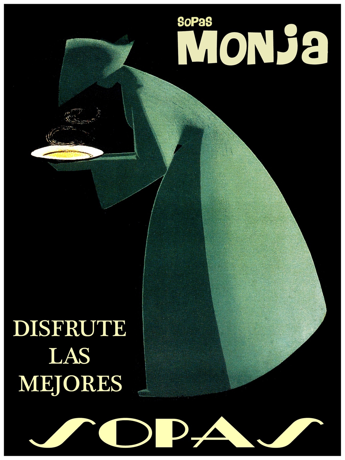 8267.Decoration Poster.Home Room wall art design print.Sopas Monjas ...