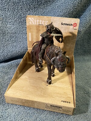 Schleich Ritter Zahor Armor Knight & Horse Figure #70059 NIP (p) | eBay