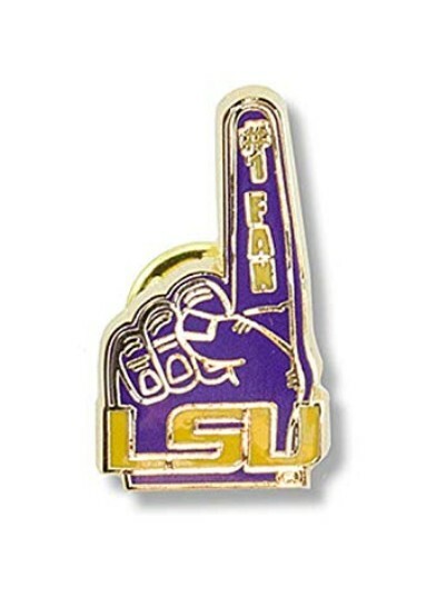 LSU Tigers Lapel Pins NCAA Licensed about 1" By AmincoUSA Choose your ...
