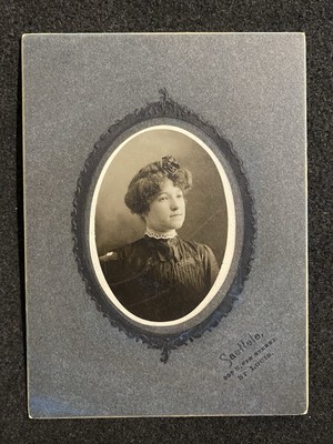 St Louis Missouri MO Pretty Woman Antique Cabinet Photo | eBay