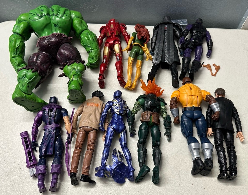 Marvel Legends 6” Figure Lot Phoenix Iron Man Ronan Luke Cage Hawkeye ...