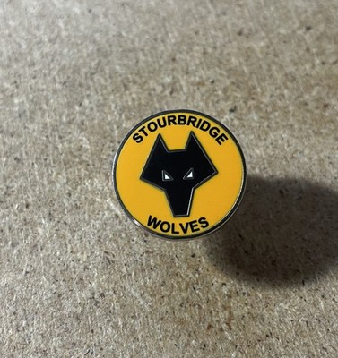 WOLVES RARE STOURBRIDGE WOLVES FOOTBALL SUPPORTERS BADGE | eBay