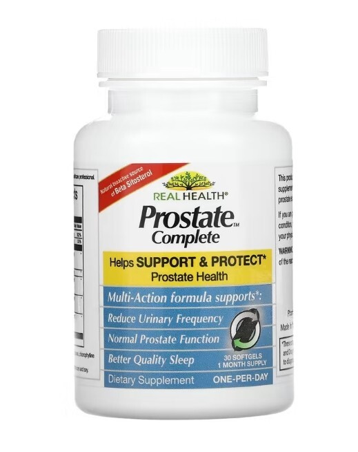 Real Health, Prostate Complete, 30 Softgels | eBay