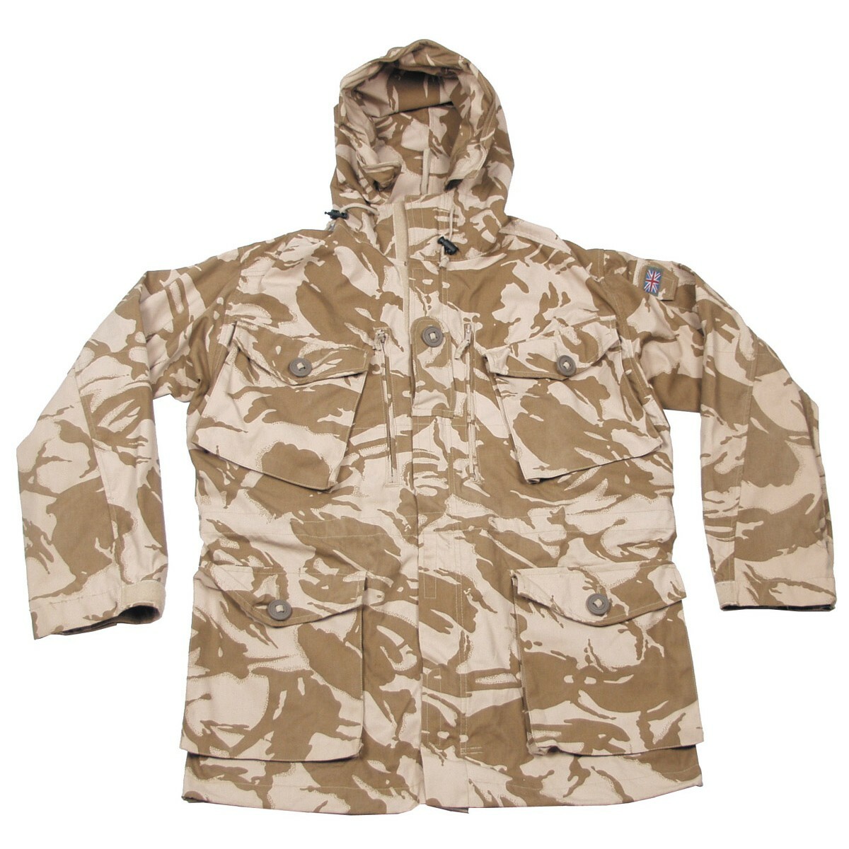 British ARMY UK Military Command Jacket Smock Desert Army Outdoor ...