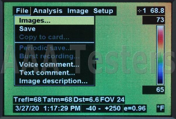 FLIR ThermaCAM P65 60Hz 320 × 240 Infrared Thermal Imaging Camera IR ...