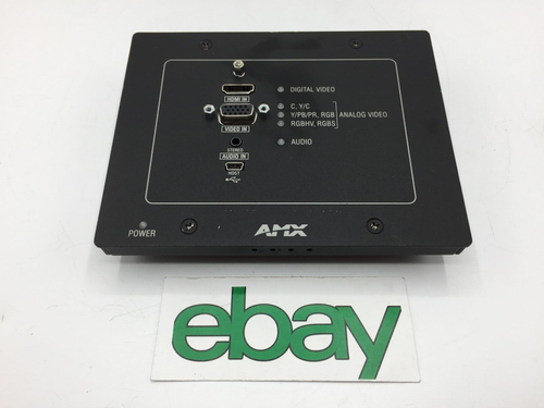 AMX [ FG1010-320-BL ] Multi-Format Black Wallplate Transmitter - FREE S ...