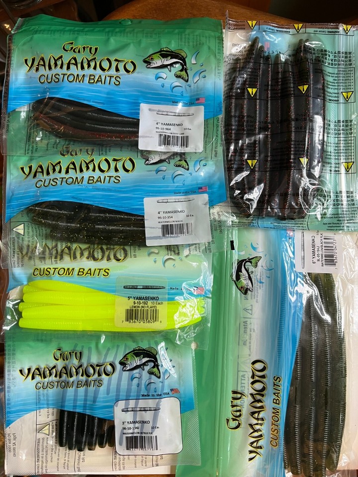 Yamamoto Senko Yamasenko Stick Bait Worm 14 color and size options Bass ...