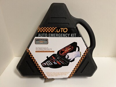 Auto Emergency Kit, American Builder, New, 33 Pieces, Hard Case | eBay
