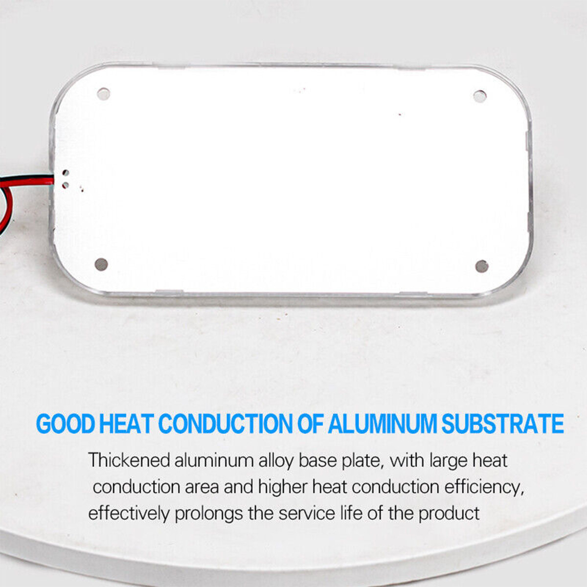 2Pcs Car Ceiling Dome Light 12V-85V 5W Car LED Roof Light 48 LEDs UTE ...