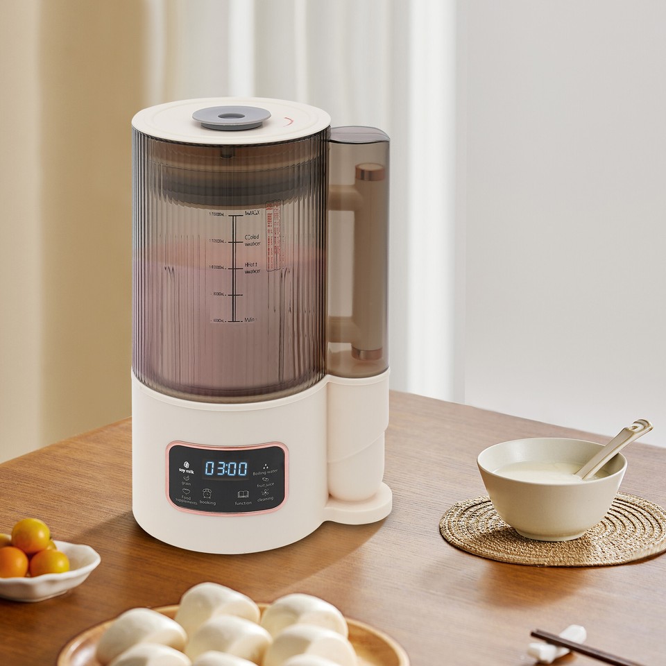 500W Soy Milk Machine Tabletop Soy Milk Machine Electric Soy Milk ...