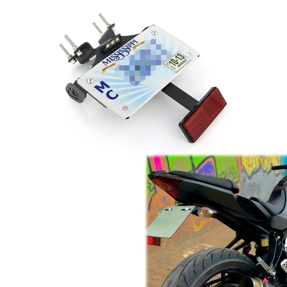 Fender Eliminator License Plate Frame Light Fit For 2014-2020 Yamaha ...