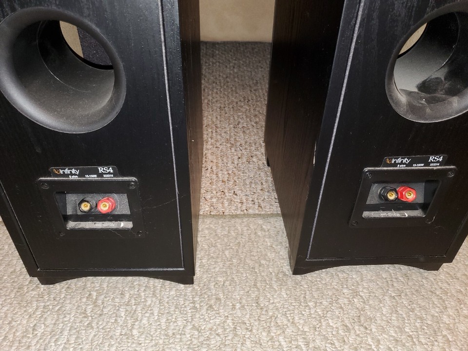 Infinity RS4 L/R Front Tower Floor Standing Speaker-Each-Local Pickup ...