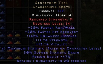 💥 Sandsturmtreck Sandstorm Trek Diablo 2 Resurrected D2R PC Softcore 💥 ...